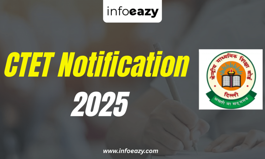 CTET Notification 2025 Out for February 2026 Exam, Application Dates ...